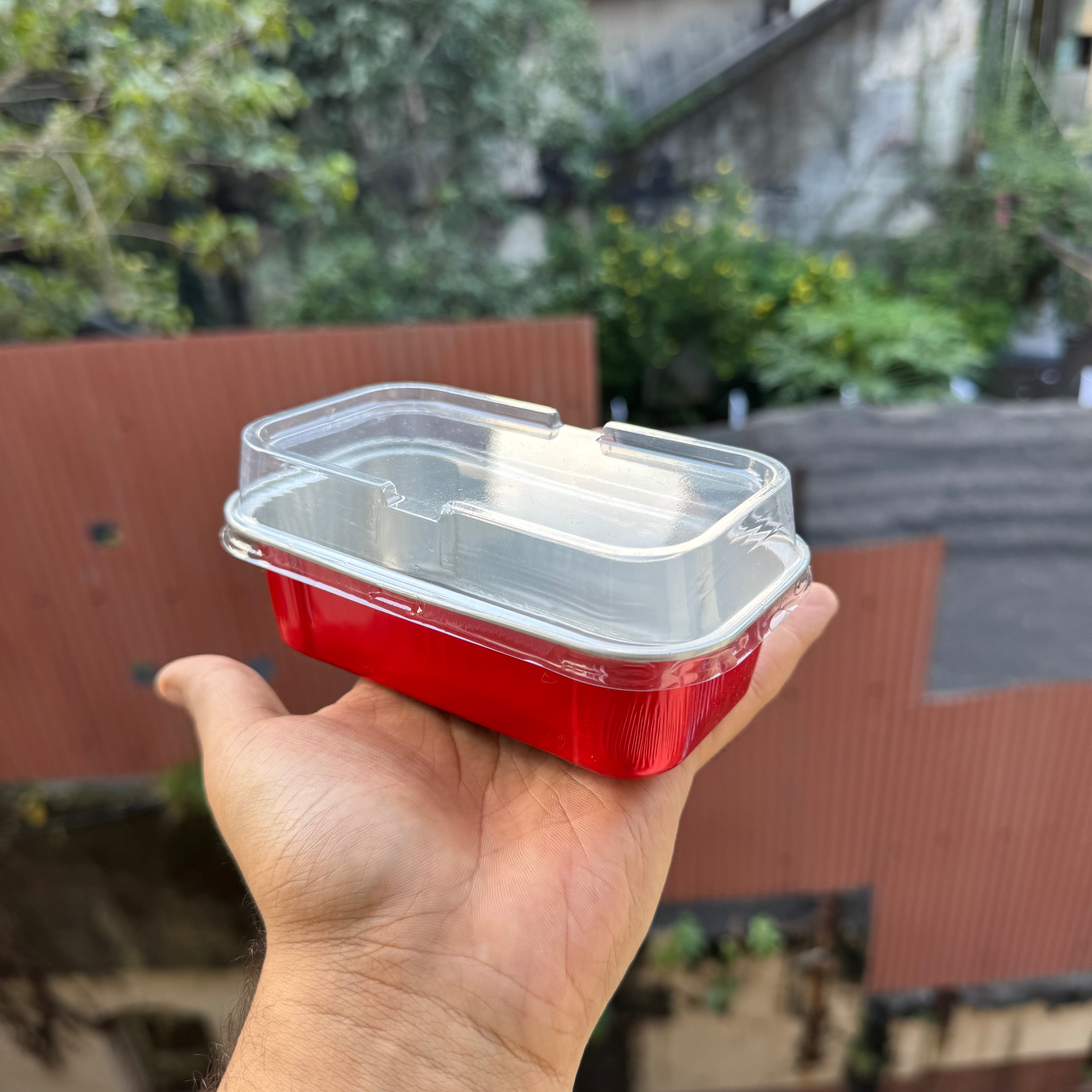 Rectangle Foil Bakeable Container (10pc) – Arife.Aesthetics