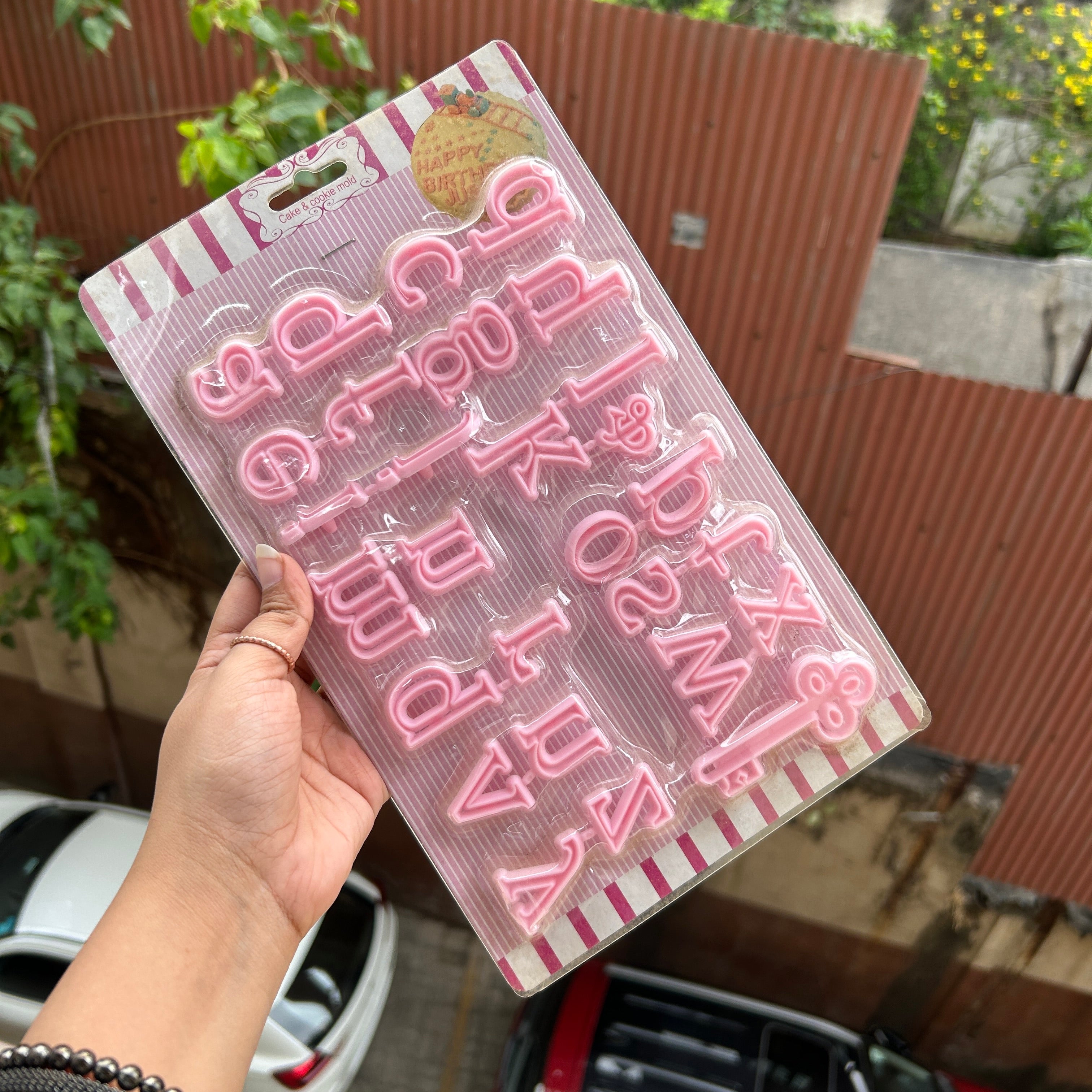 Pink Plastic Alphabet Cutter Lower Case – Arife.Aesthetics