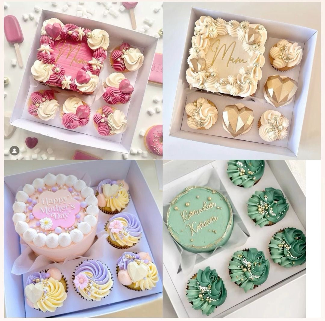 Bento Cake and Cupcake Box – Arife.Aesthetics