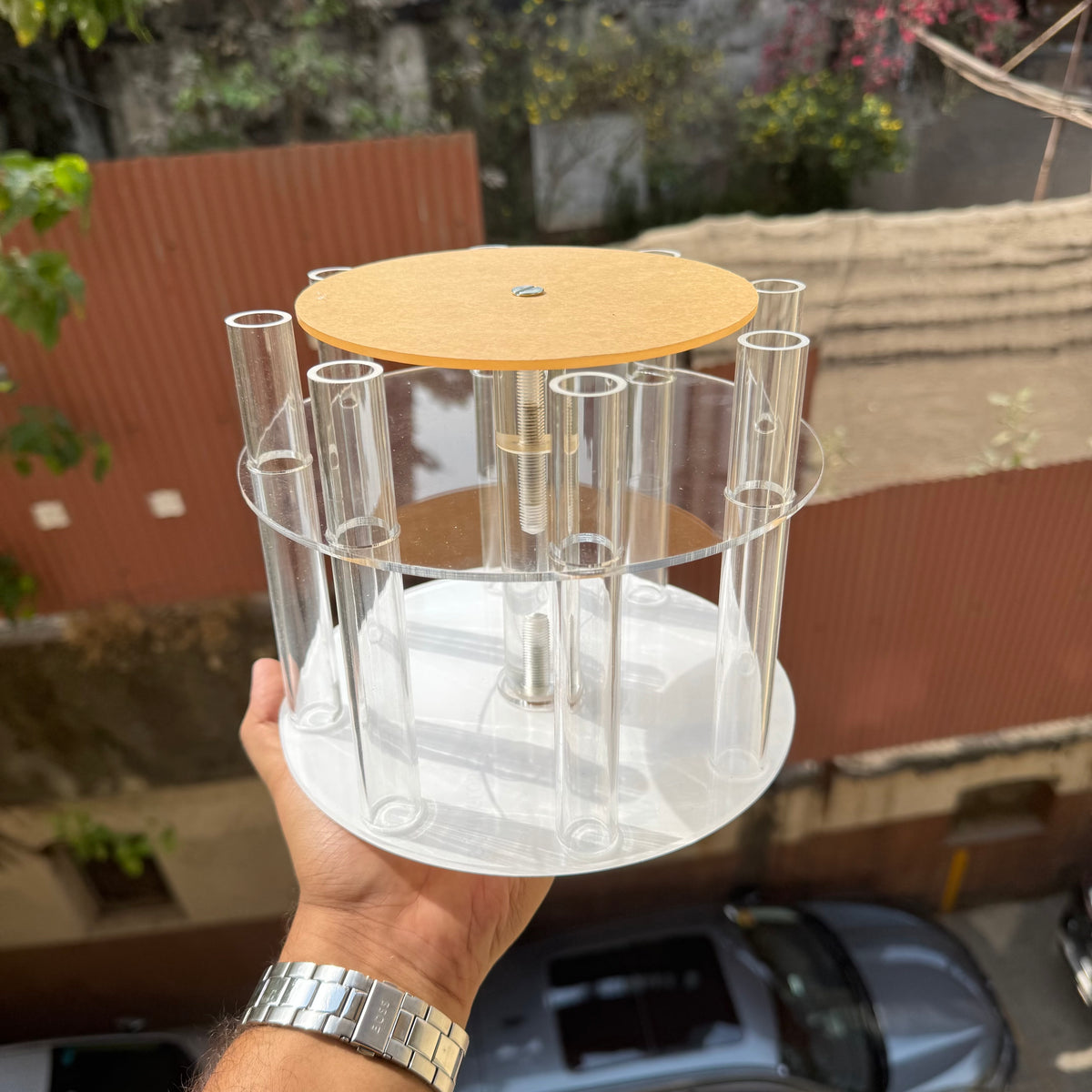 Floral Cake Stand / Spacer – Arife.Aesthetics
