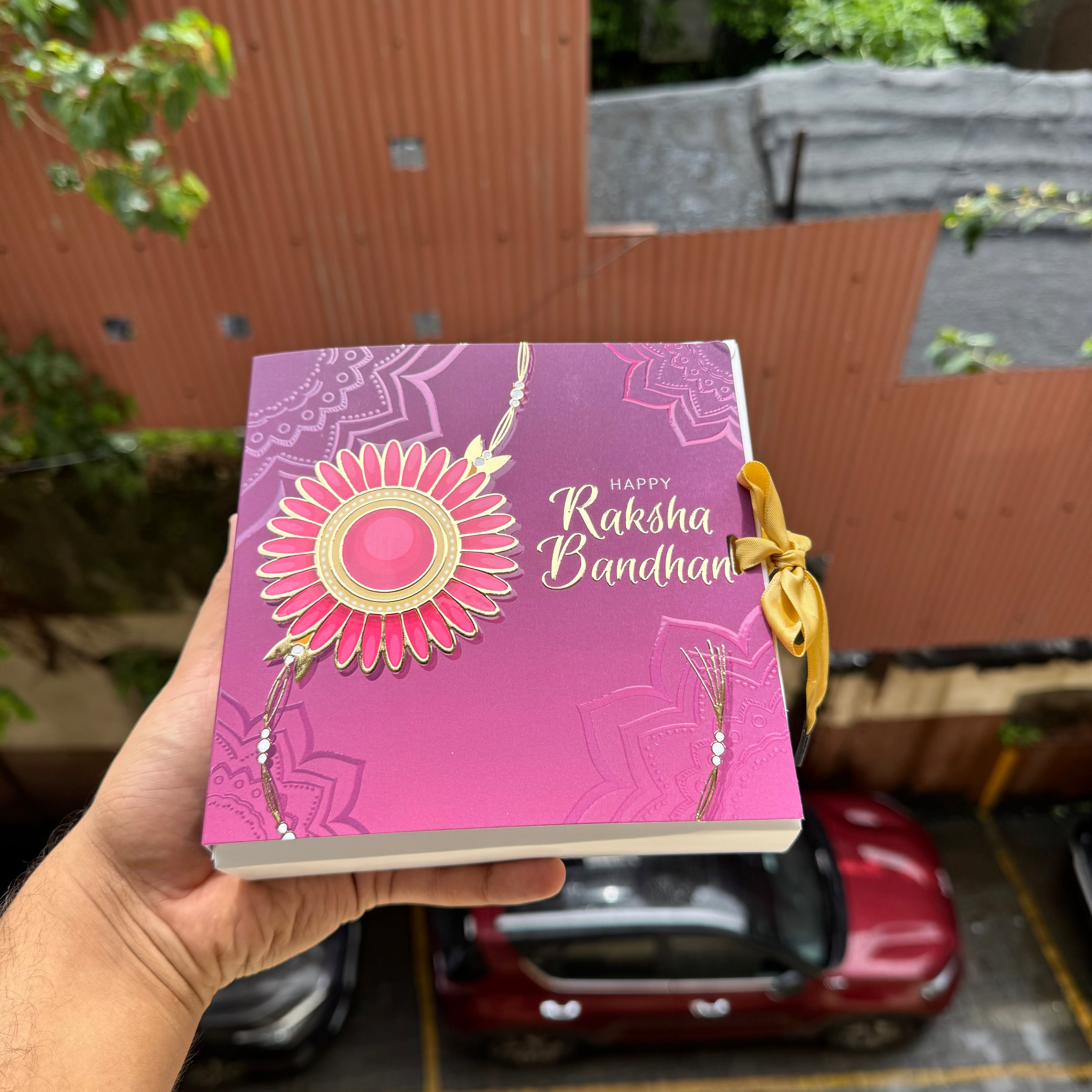 Rakhi Foil 9 Cavity Chocolate Box (10pc) – Arife.Aesthetics